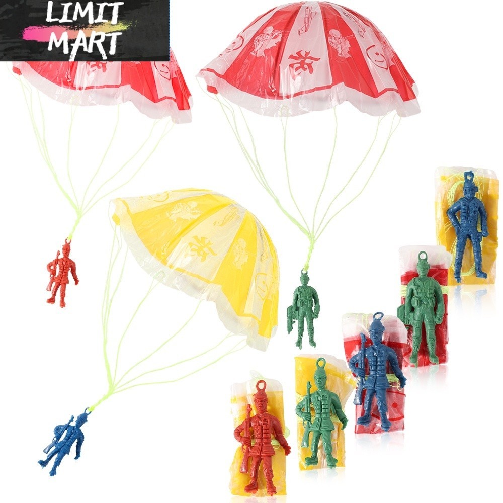 SMhomeThings Mini Outdoor Sky Parachute Hand Throwing Parachute Toy ...