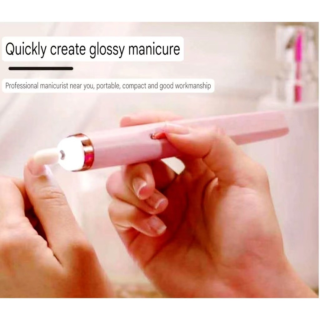 New Nail Polishing Machine Exfoliating Polishing Pen Electric Manicure ...