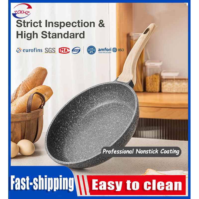 Non Stick Cookware Set Kuali Batu Granite,Healthy Kitchen Cooking Pots ...