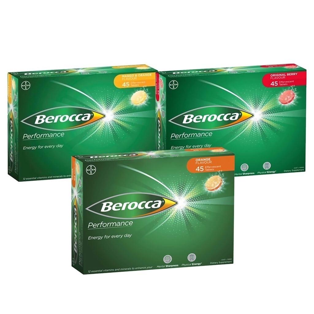 Berocca Performance Vitamin C with B Complex 15's/30's/45's ...