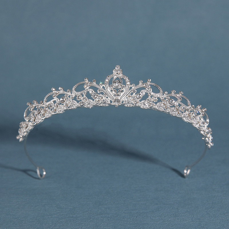 Bridal Prom Debut Wedding Crown Tiara Headband Pageant with Rhinestones ...