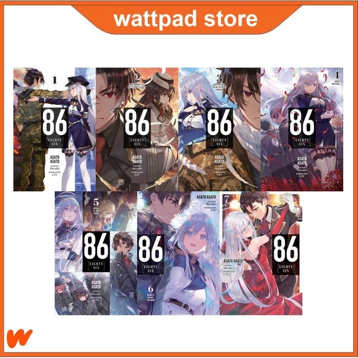 86 EIGHTY SIX, vol.1-12 (light novel) | Shopee Malaysia