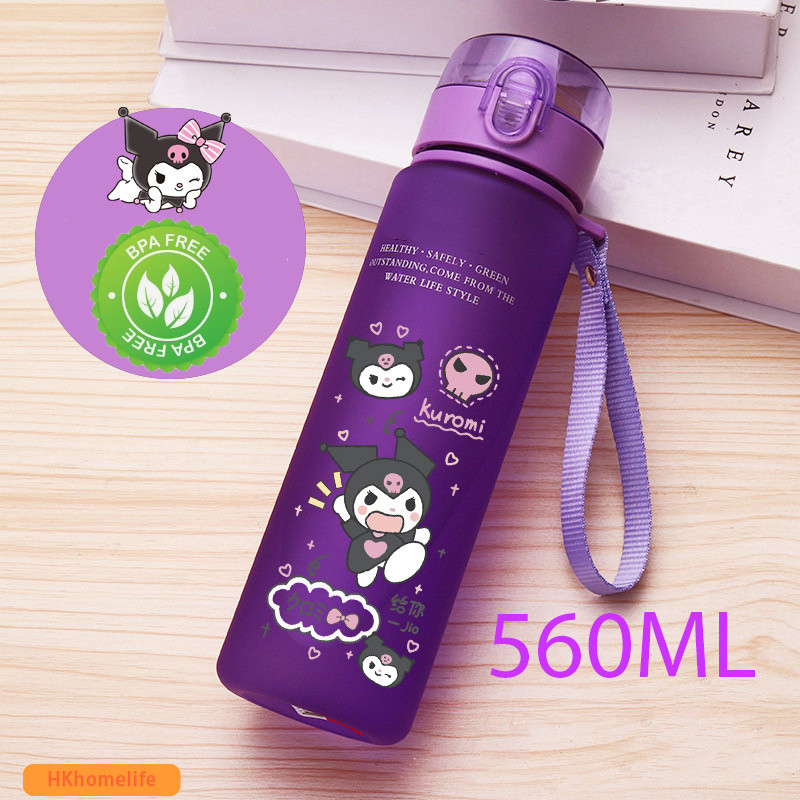 Sanrio Kuromi Cute Kids Water Bottle Portable School Botol Air Budak水瓶水壺Botol Air Kanak Kanak ...