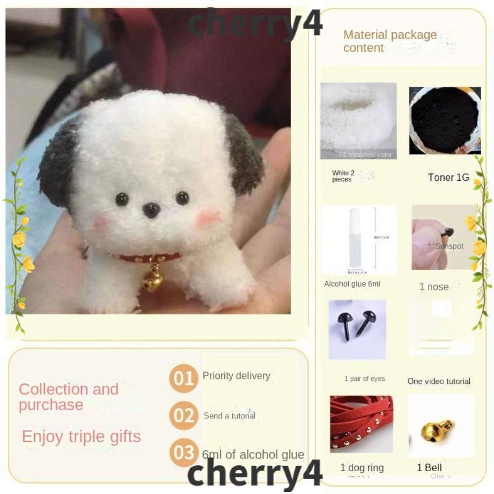 CHERRY 1 Bag Chenille Sticks, 15mmx1M Material package Thread Twist ...