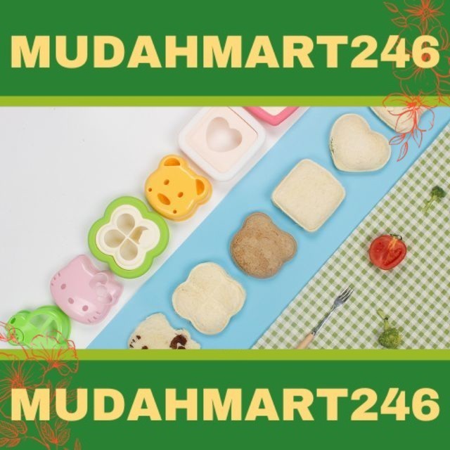 W3b5 Bear shape cake sandwich maker DIY cutter toast bread mould mold ...