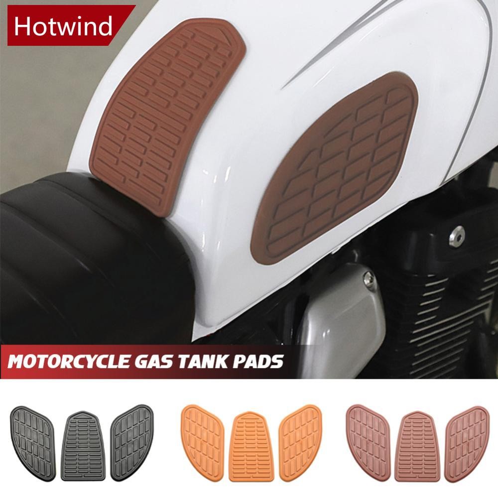 HOTWIND 3Pcs Vintage Motorcycle Tank Knee Pad Retro Gas Fuel Tank ...