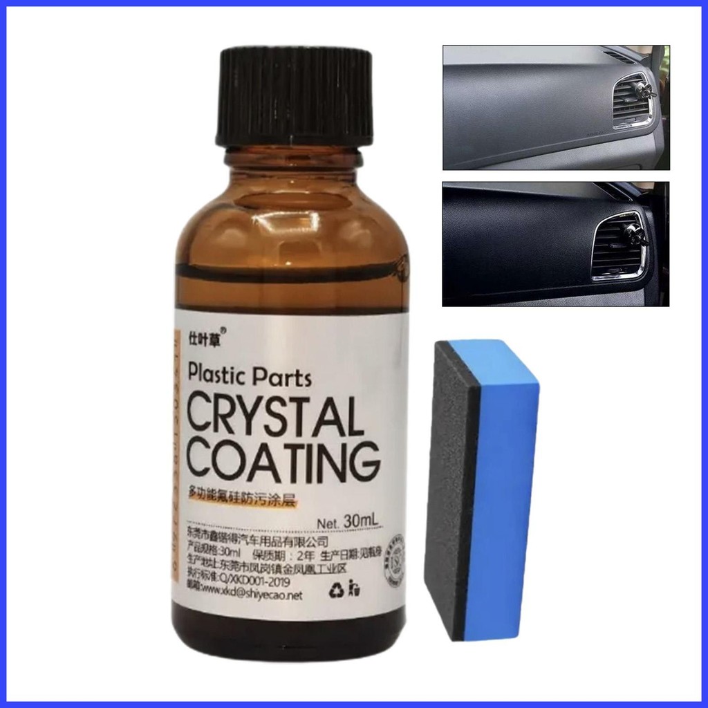 Car Trim Cleaner and Restorer 30ml Coating Trim Restorer Car Interior ...