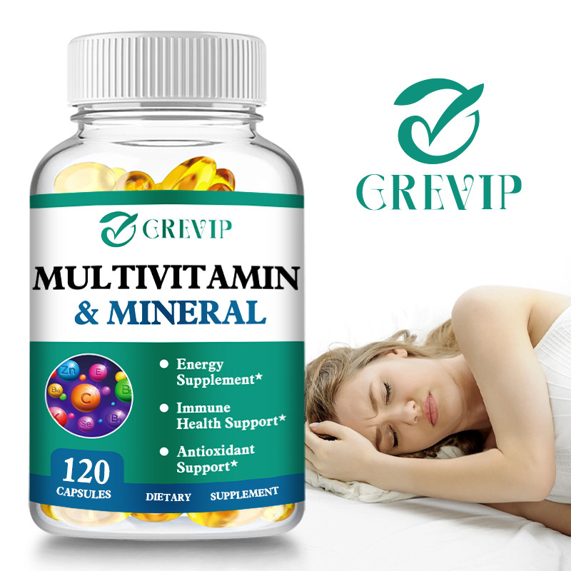GREVIP Multivitamin, Multivitamin, Maximum Strength Vitamins A, C, D, E ...