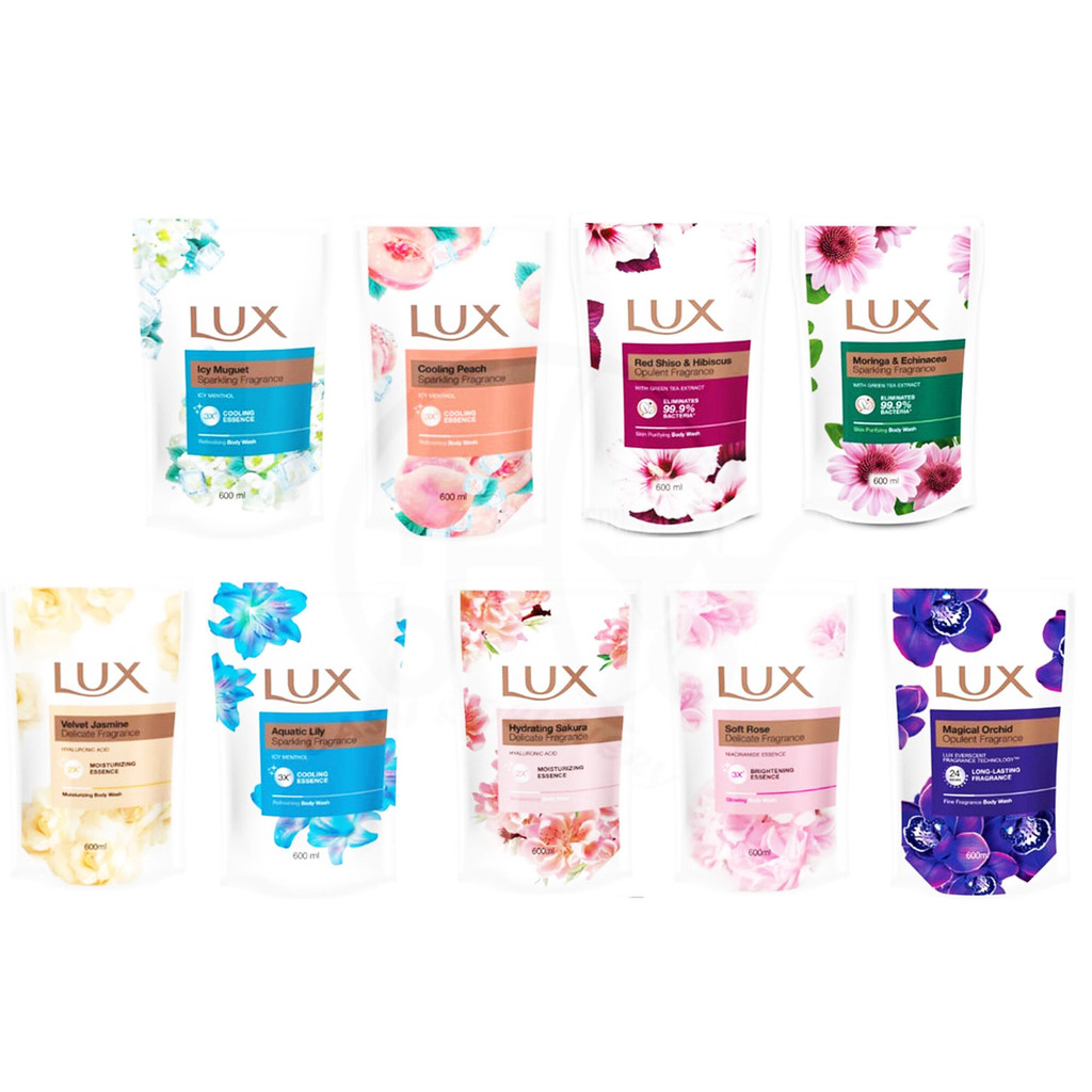 LUX SHOWER CREAM 600ML-REFILL PACK | Shopee Malaysia