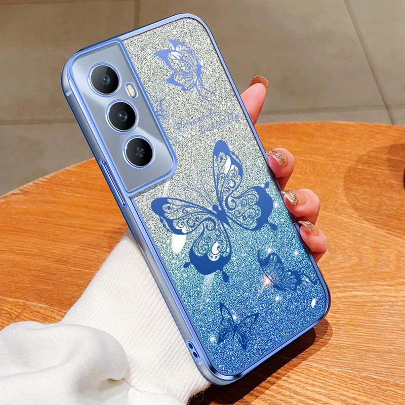 Casing for Oppo A3 Pro 5G Dreamy Butterfly Shining Brightly Shockproof ...