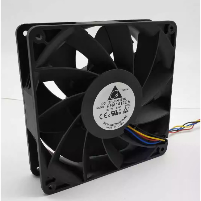 Original Delta PFM1412DE 14038 14CM 12V 4-Wire Violent High Air Volume ...