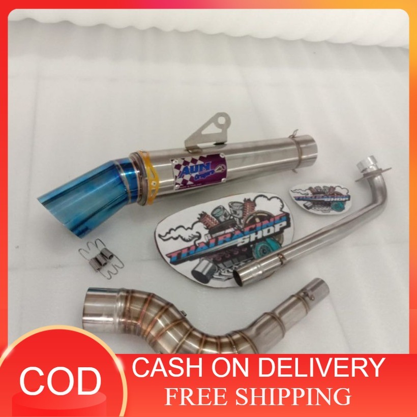 Aun Conical Open Spec Exhaust pipe xrm wave fury 100/110/115/125 rs125 ...