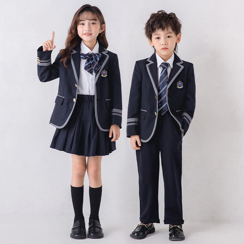 Elementary School Uniform Spring Autumn Suit Children Kindergarten ...