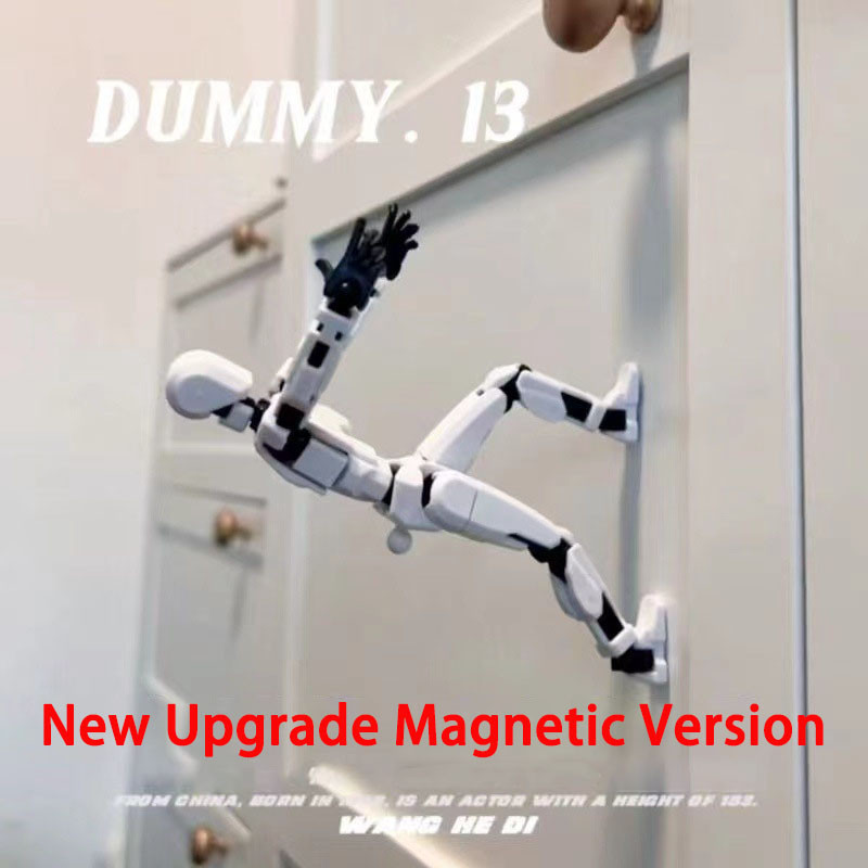 Magnetic Dummy 13 Action Figure 3d Printed Multi Joint Movable Action ...