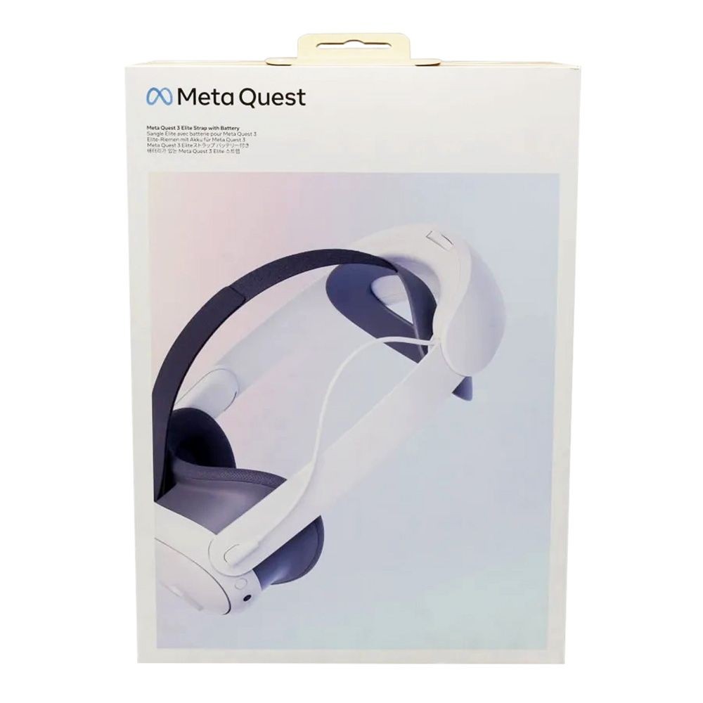 Meta Quest 3 Elite Strap with Battery (899-00560-02) - 2 Hours Extra ...