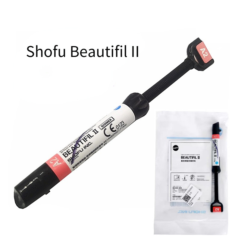 4.5g SHOFU Beautifil II A1 A2 A3 A3.5 BW B1 Light Curing Composite ...