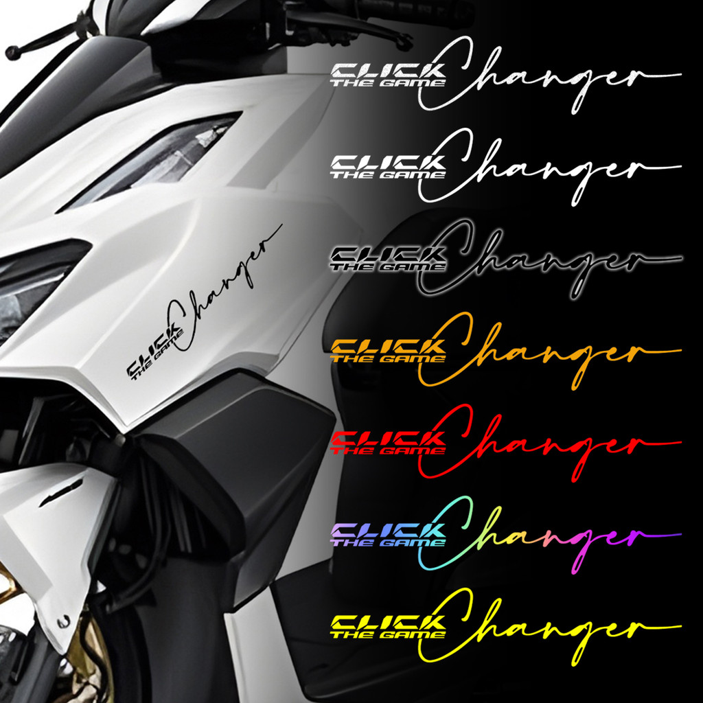For Honda Click 125/150i Sticker Click v3 v2 Motorcycle Front Cover ...