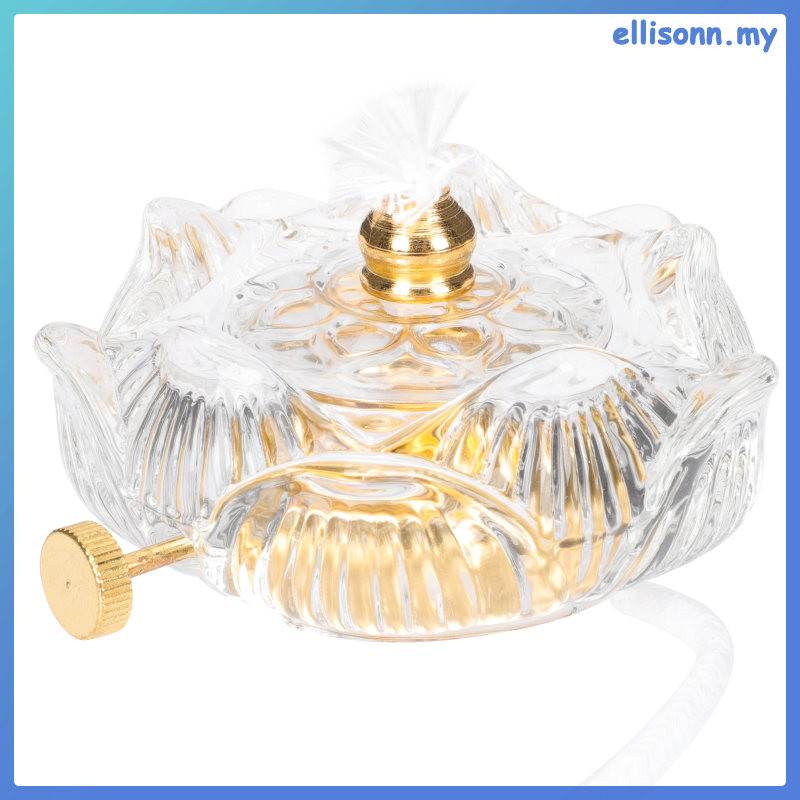 Buddha Kerosene Lamp Oil Light Replacement Burner Retro Crystal Dimmer ...