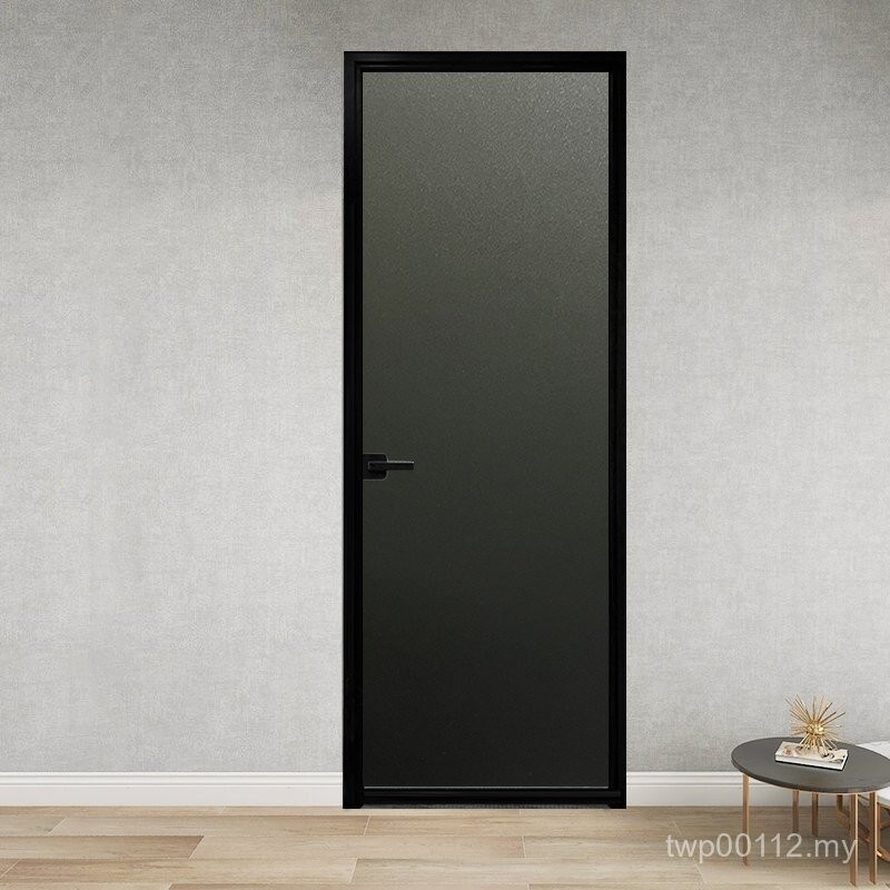 Pintu tandas pintu bilik mandi yang sangat sempit, pintu rata pintu ...