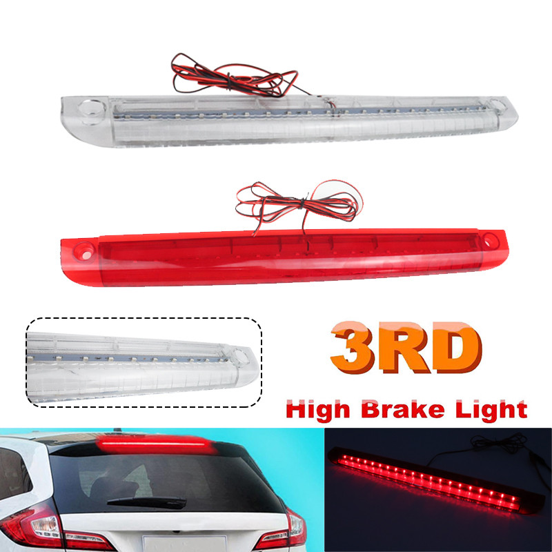Universal 12V Car LED High Mount Stop Light Third 3RD Brake Stop Rear ...