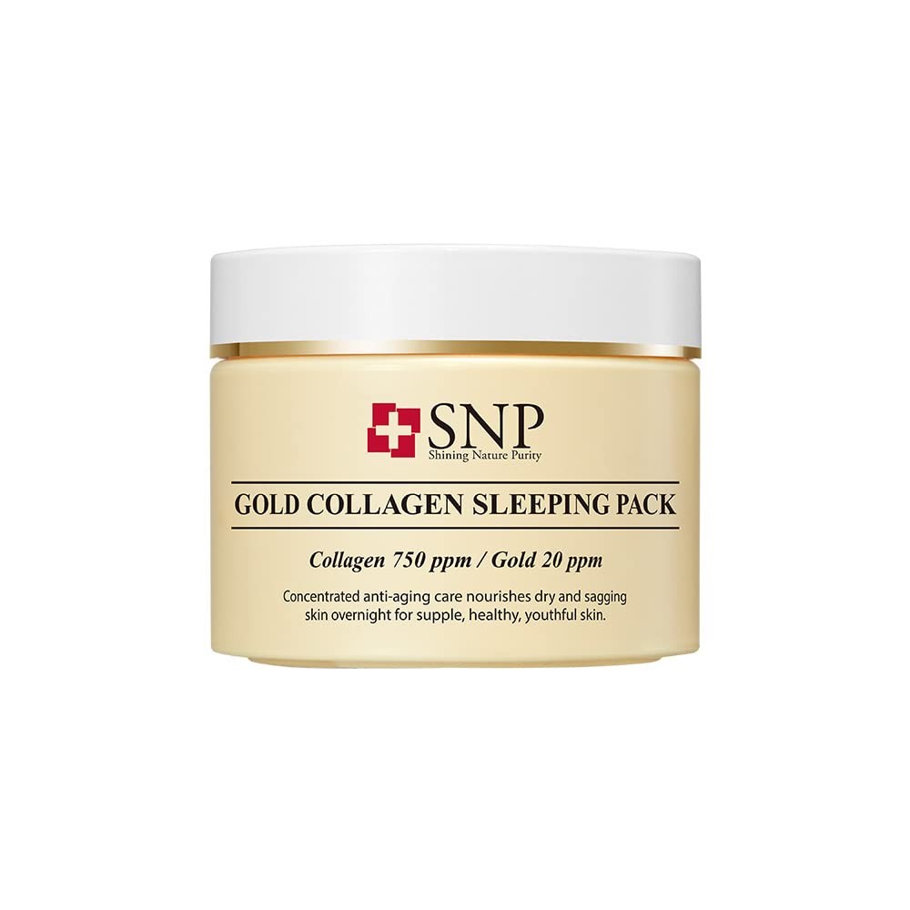 [Snp Official] Gold Collagen Sleeping Pack 100g | Shopee Malaysia