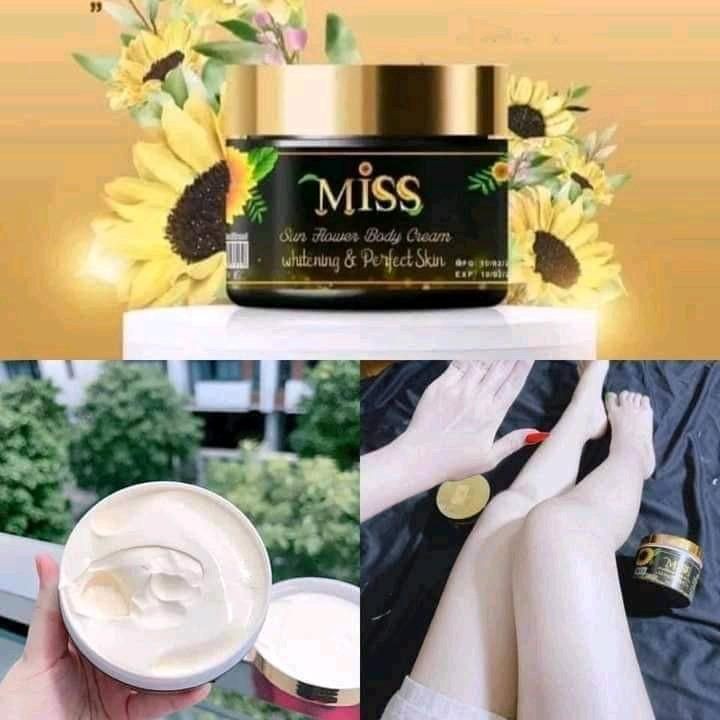 Miss Sunflower Body Lotion Whitening & Perfect Skin Net 400g | Shopee ...