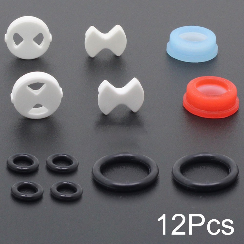 【YAFEX-MY】Faucet Cartridge Replacement Kit 12 Pieces Faucet Washers for ...