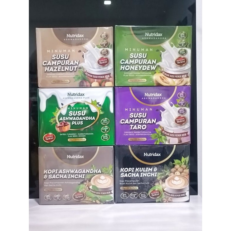 nutridax kopi ashwagandha sacha inchi kopi sacha inchi susu campuran ...