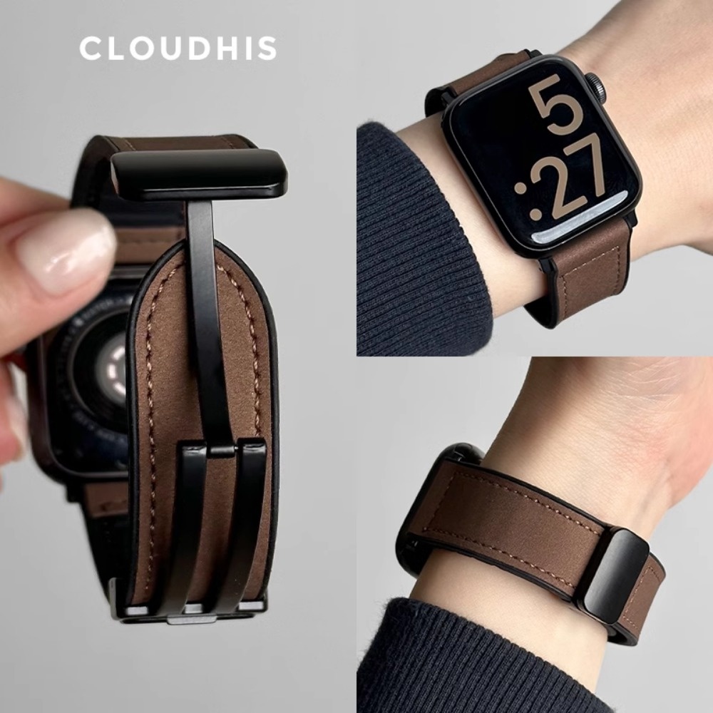 Leather Magnetic Strap for redmi watch 5 active strap , redmi watch 5 ...