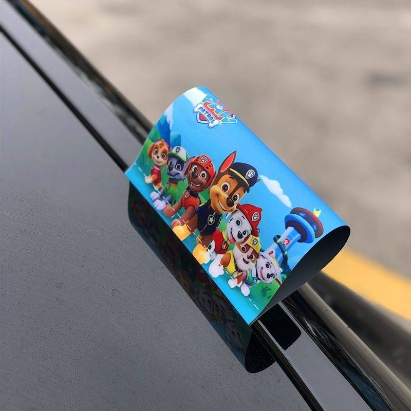PAW Patrol Bumper Stickers Car Washed Mark Stick Label Car Body Sticker ...