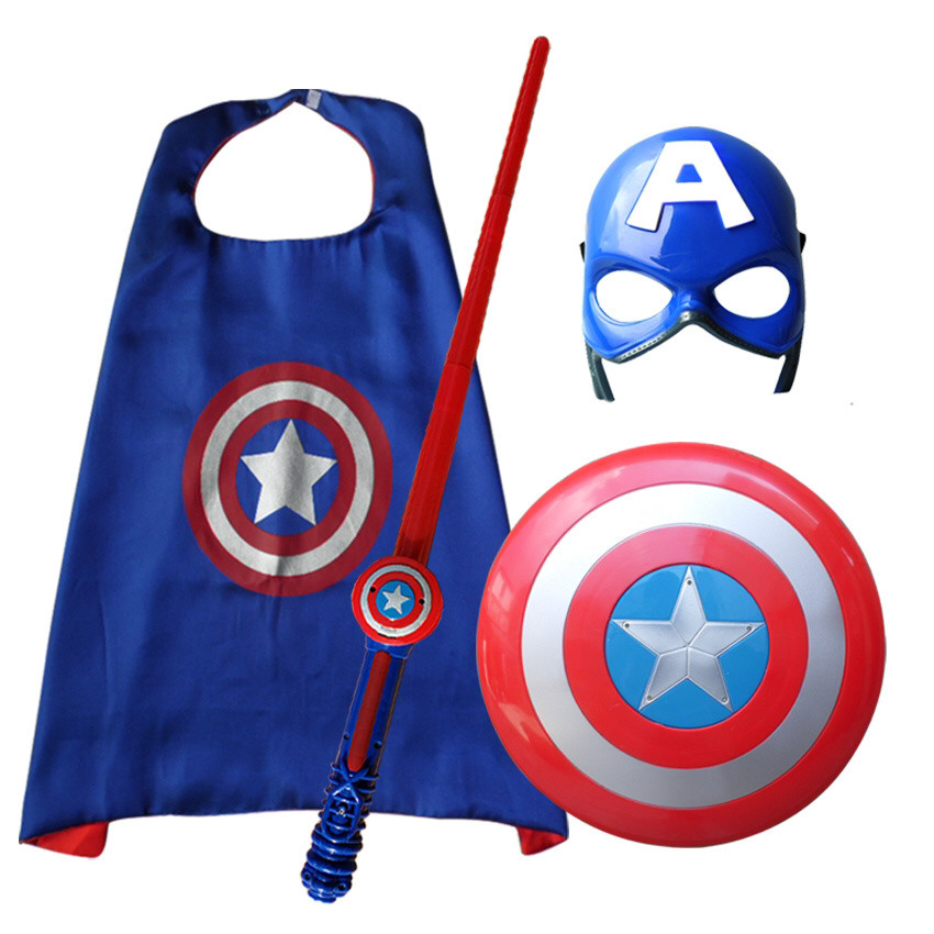 Captain America Shield Toy Halloween Children's Costume Round Shield ...