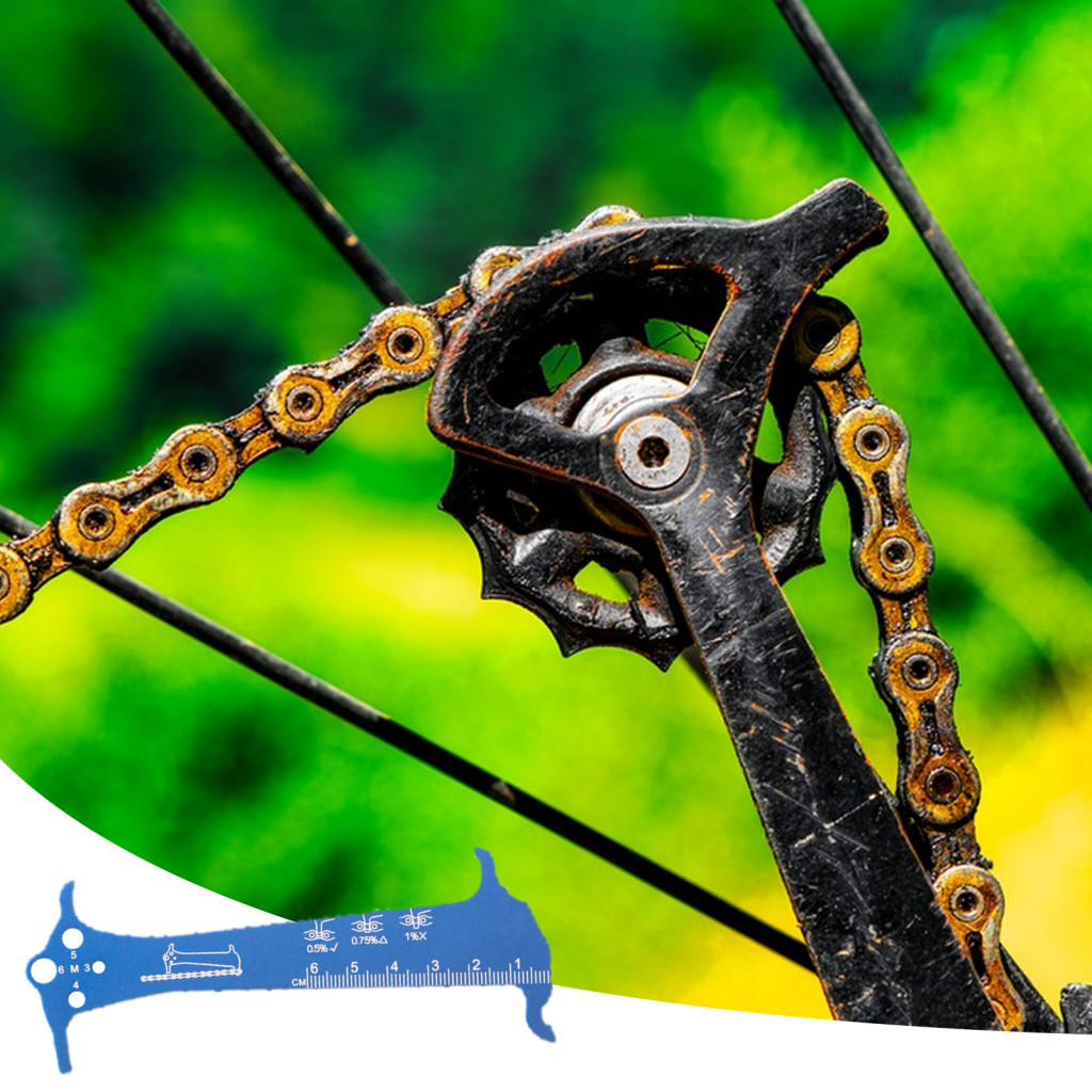 Bicycle Chain Wear Gauge Chain Checker Tool Mtb Road Bike Chain Wear ...