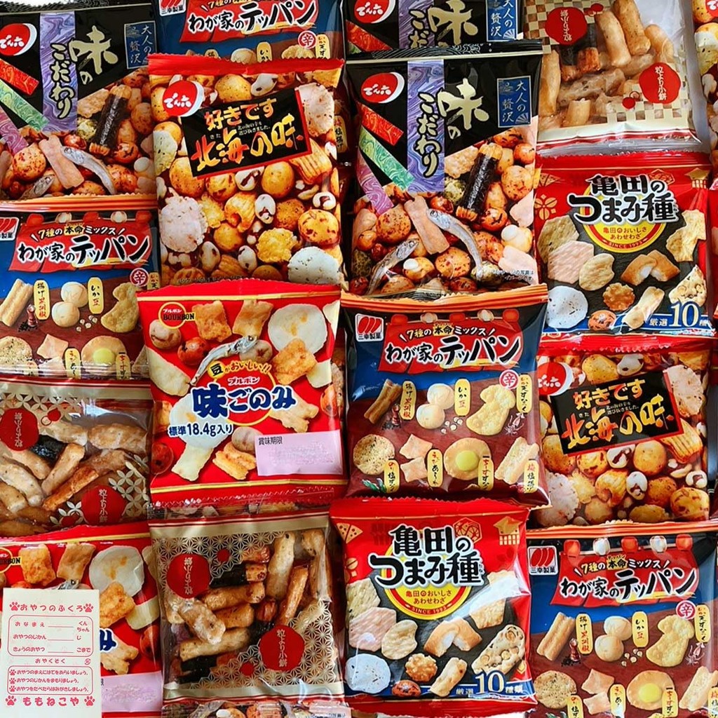 [Direct from JAPAN] Kameda Seika, Sanko Seika, Bourbon, Denroku Snack ...