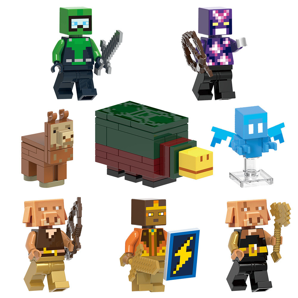 Compatible with Lego Minecraft Golden Knight Underwater Explorer ...