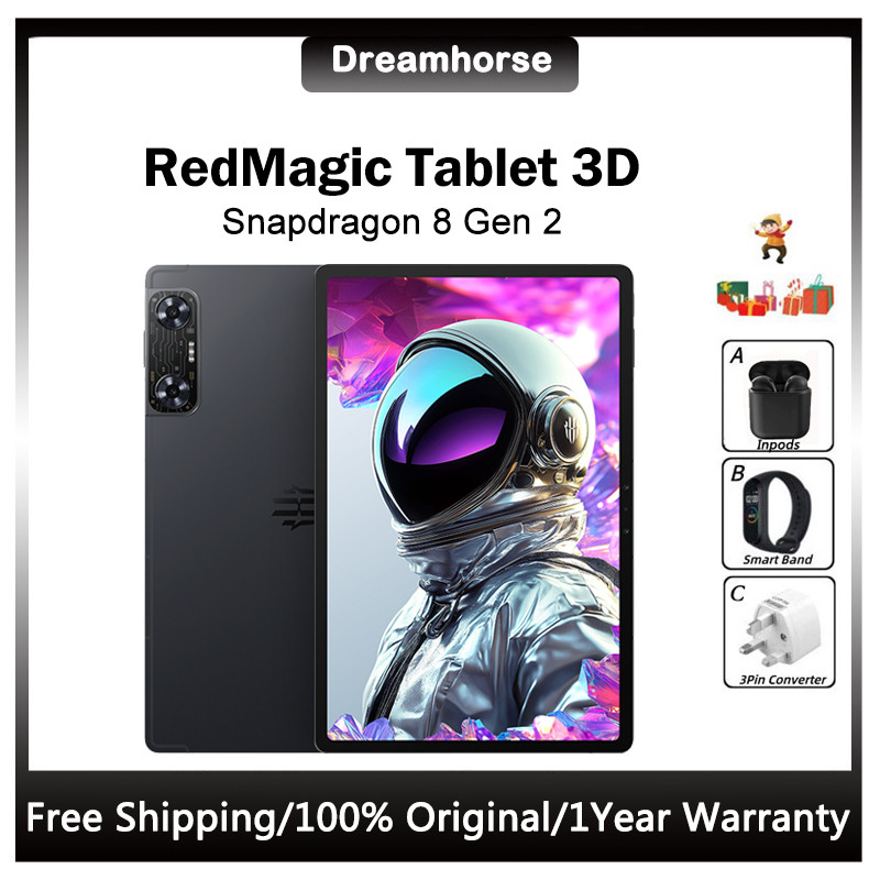 【global】【256 in stock】RedMagic Tablet 3D Explorer Edition 12.1 ...