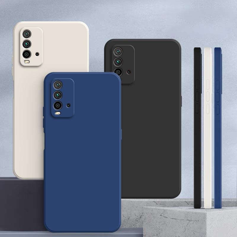 Casing Redmi 9T , solid color Redmi 9T Simple plain color anti drop ...