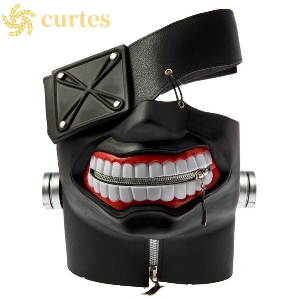 CURTES Tokyo Ghoul Cool Mask Halloween Rubber Masks Cosplay | Shopee ...