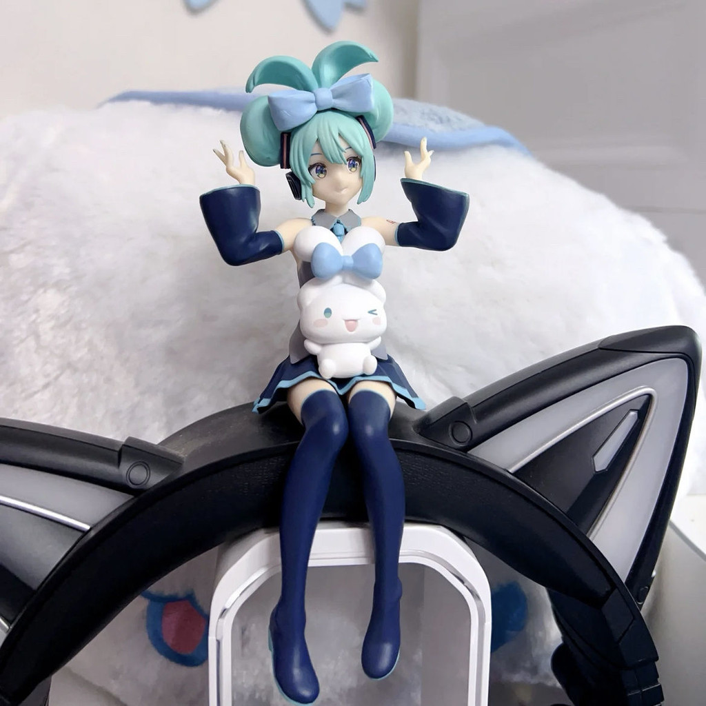 20cm Hatsune Miku Figure Cute Sanrio Cinnamoroll PVC Figure Model ...