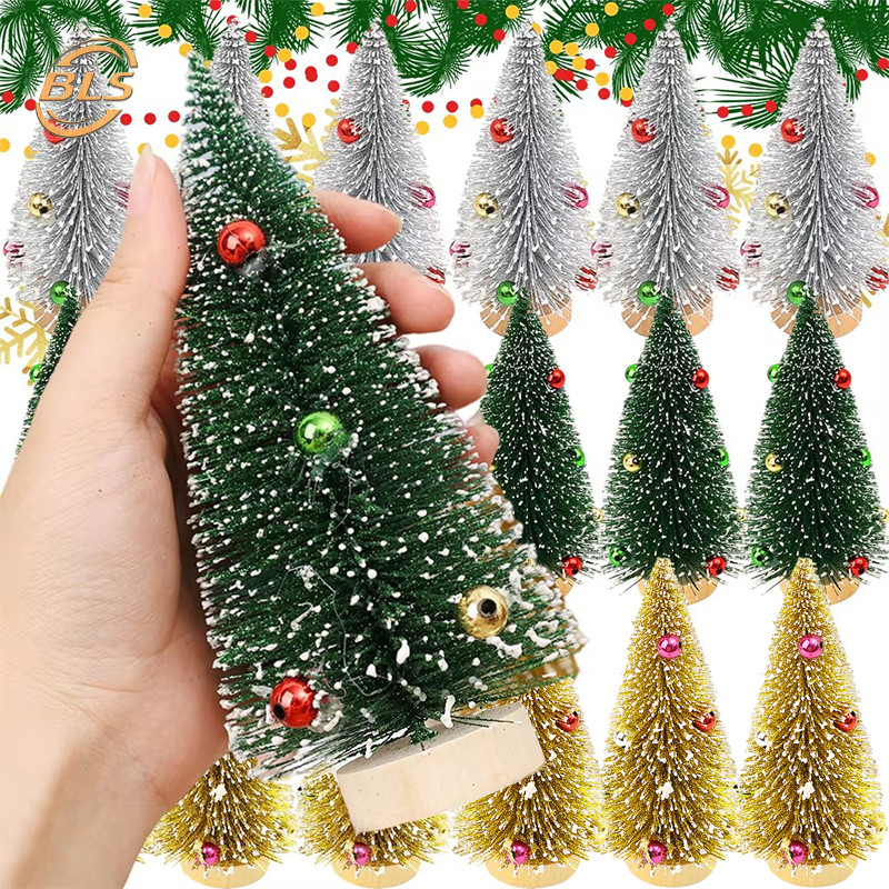 Mini Decorative Christmas Tree - Fake Pine DIY Xmas Home Tabletop Decor ...