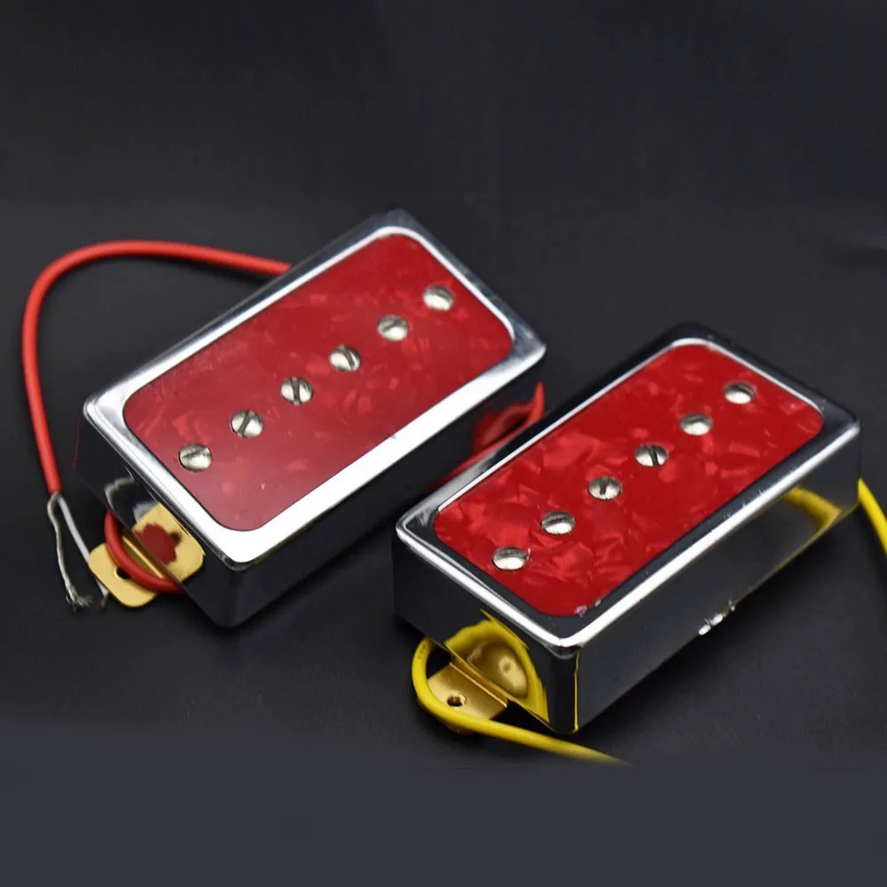 P90 Style Electric Guitar Pickup Humbucker Size Single Coil Pickup Neck ...
