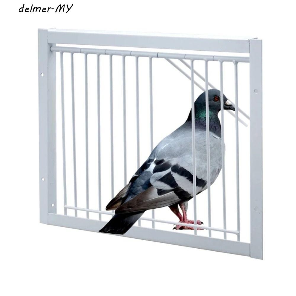 DELMER Pigeon Loft Door, 30/40x26cm Single Entrance Pigeon Entrance ...