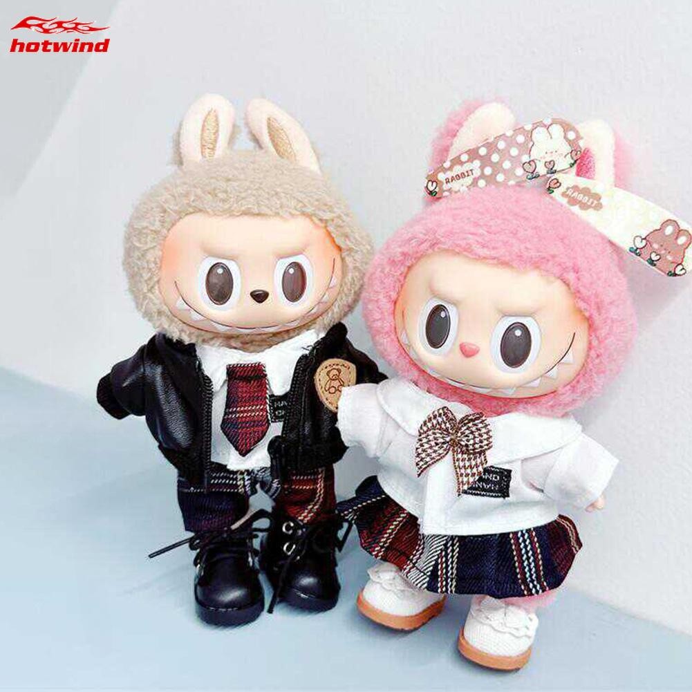 17cm Mini Plush Doll'S Clothes Outfit Accessories For Labubu Idol Dolls ...