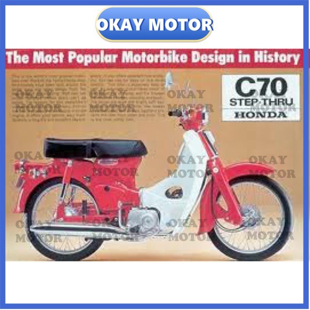 set 14 item full set complete c70 honda 70 lampu bulat coverset bodyset ...