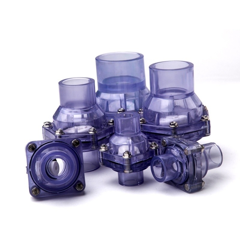 PVC Flip Check Valve Kitchen Anti-Backwater Sewer Deodorant Water Pipe ...