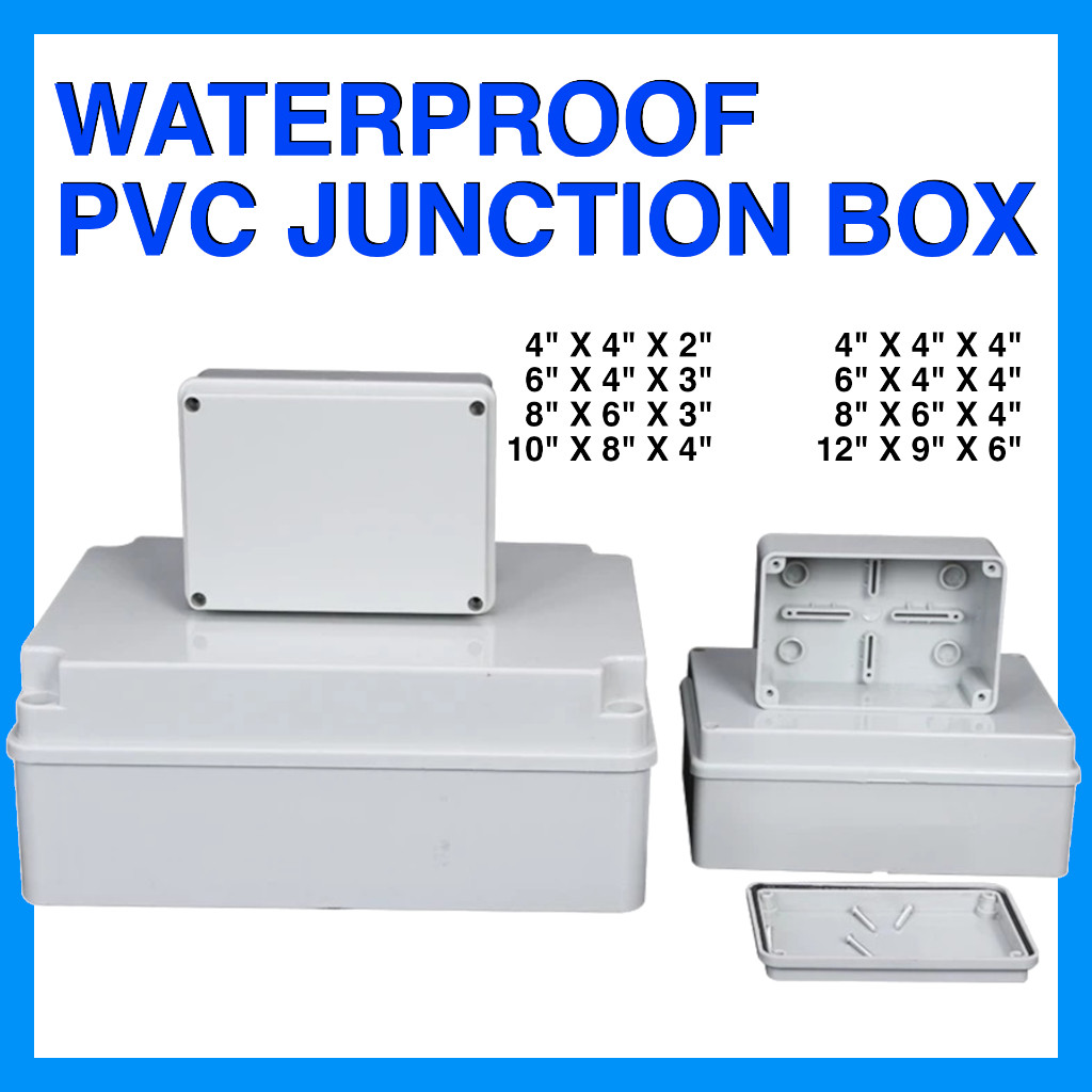 Weatherproof Pvc Enclosed Junction Box Electrical Pvc Enclosure Box ...