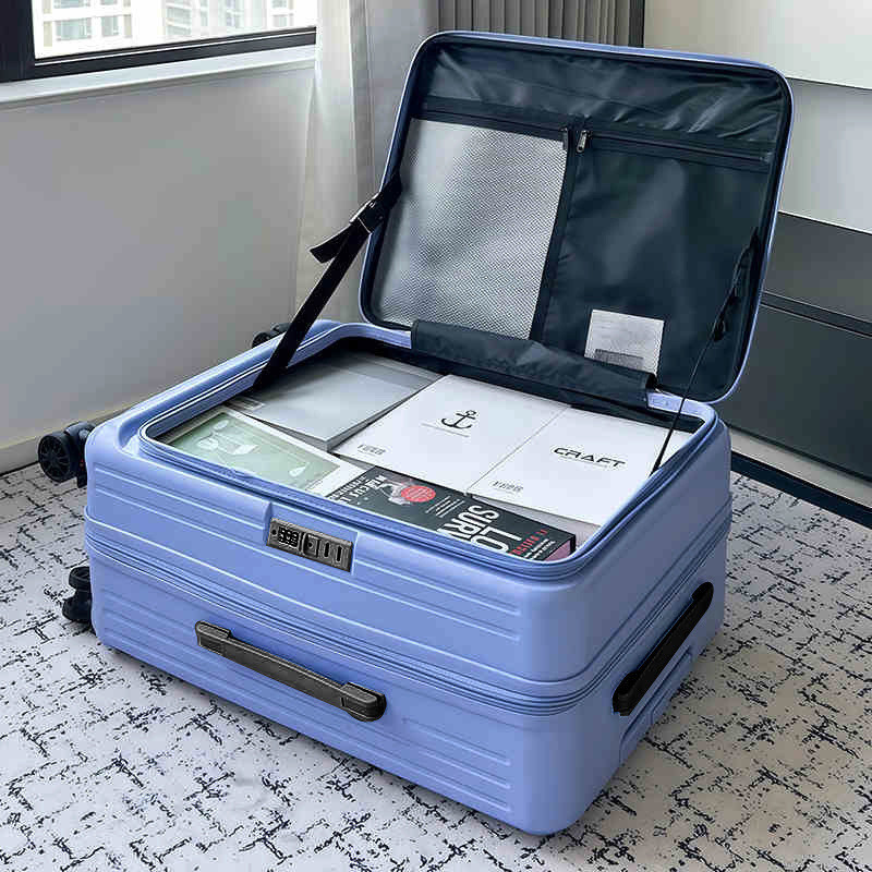 Super Large Capacity New Style Multifunctional Side Opening Suitcase ...