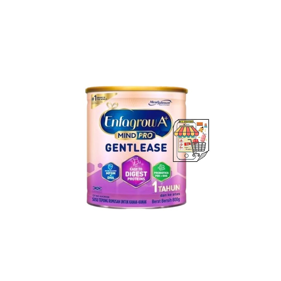 Enfagrow A+ Gentlease 1 TAHUN DAN KE ATAS - 800g (Milk Formula ...