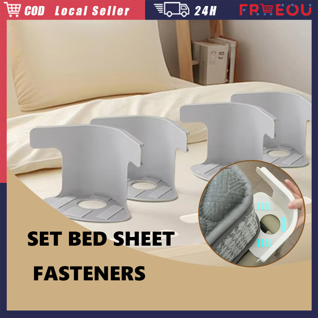 Non-slip Sheet Clip (with Locking Strip) Portable Invisible Adjustable ...