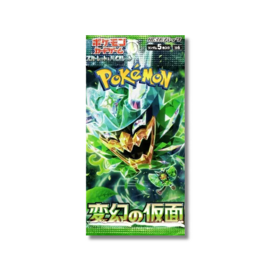 Pokemon Card Game Scarlet & Violet Expansion Pack "Mask of Change" SV6 ...