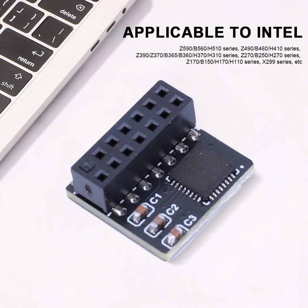 TPM 2.0 Encryption Security Module 14 Pin SPI Portable TPM 2.0 Remote ...